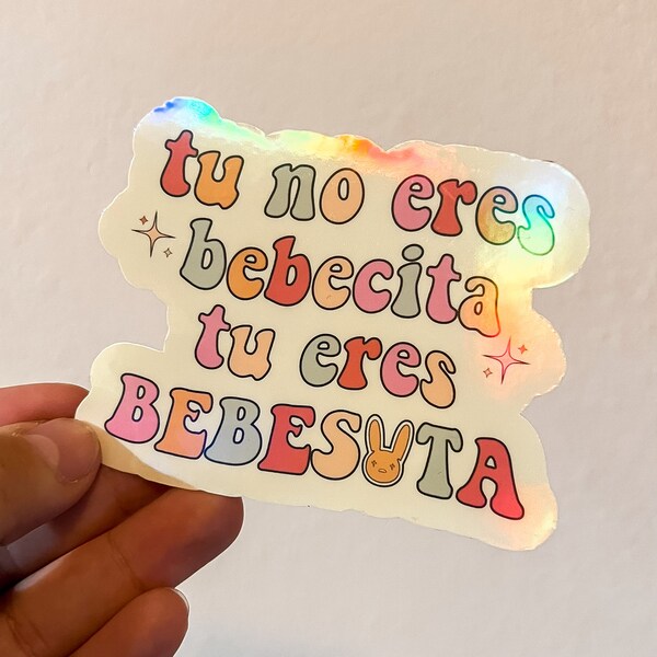 No Eres Bebesita Eres Bebesota Sticker - Etsy
