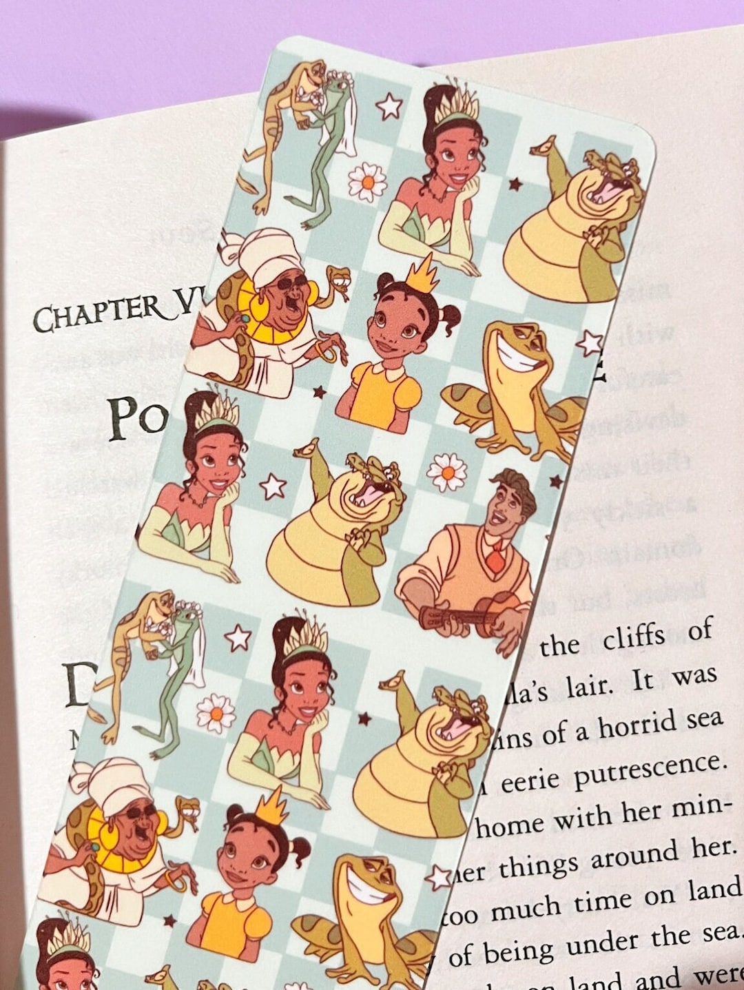 The Princess and the Frog Bookmark | Handmade Bookmarks - Etsy
