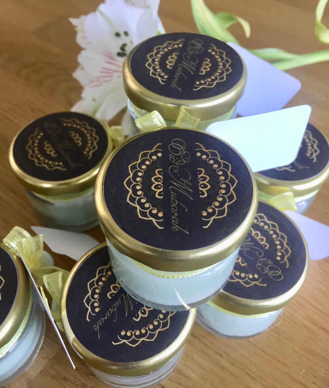 15 Eid Mini Candles for Eid Eid Mubarak Gift Eid Favours - Etsy UK