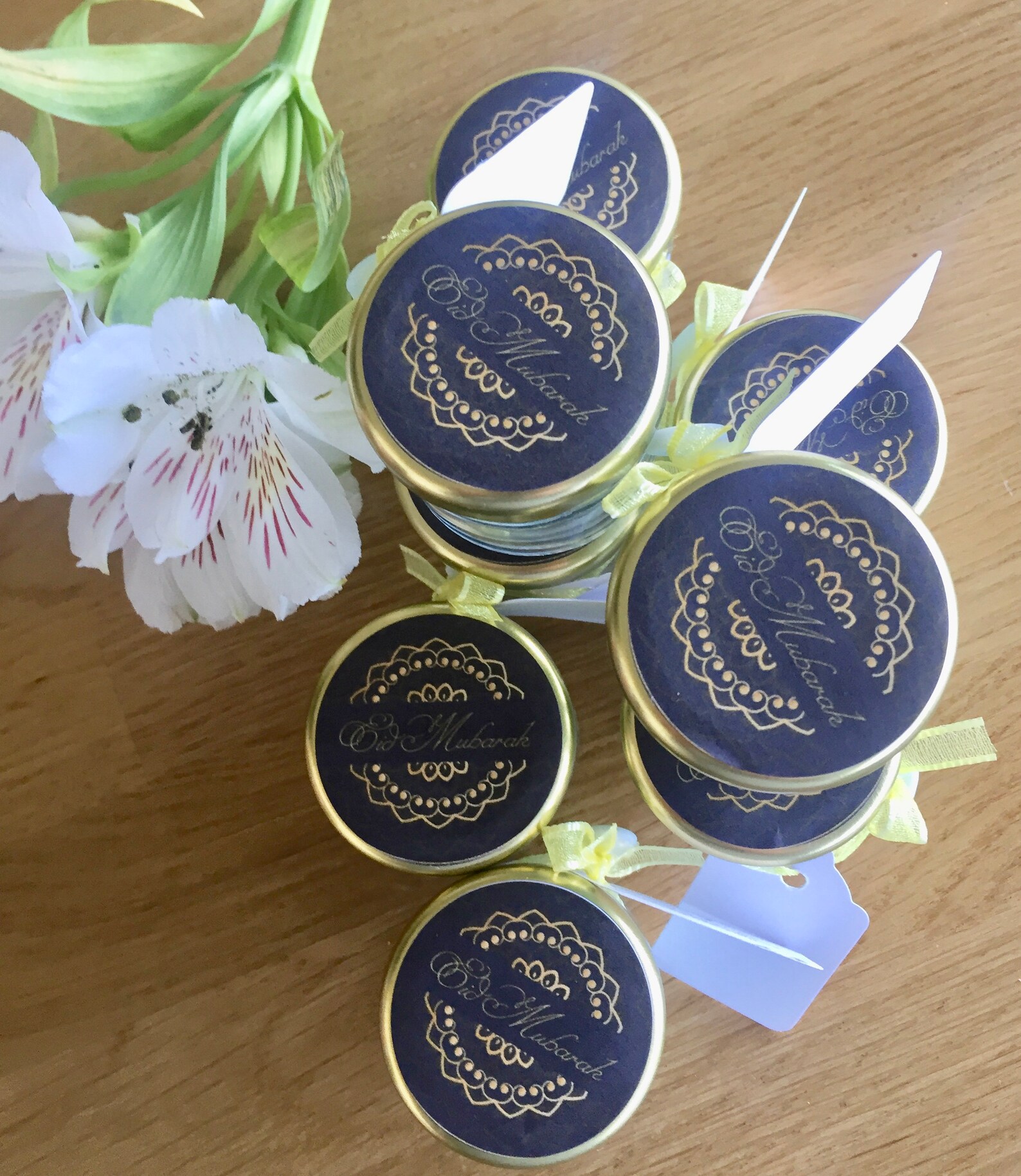 15 Eid Mini Candles for Eid Eid Mubarak Gift Eid Favours - Etsy UK