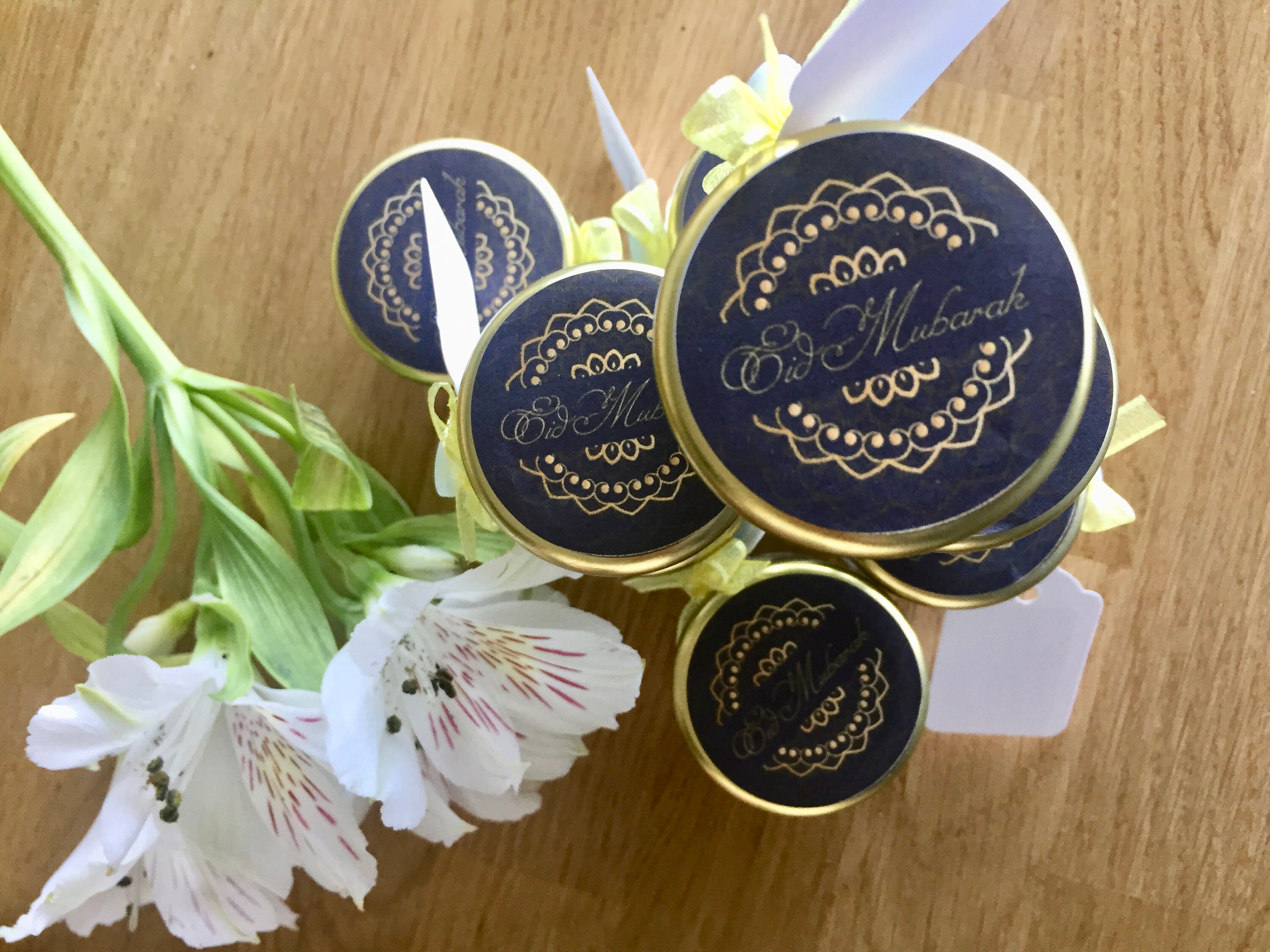 15 Eid Mini Candles for Eid Eid Mubarak Gift Eid Favours - Etsy UK