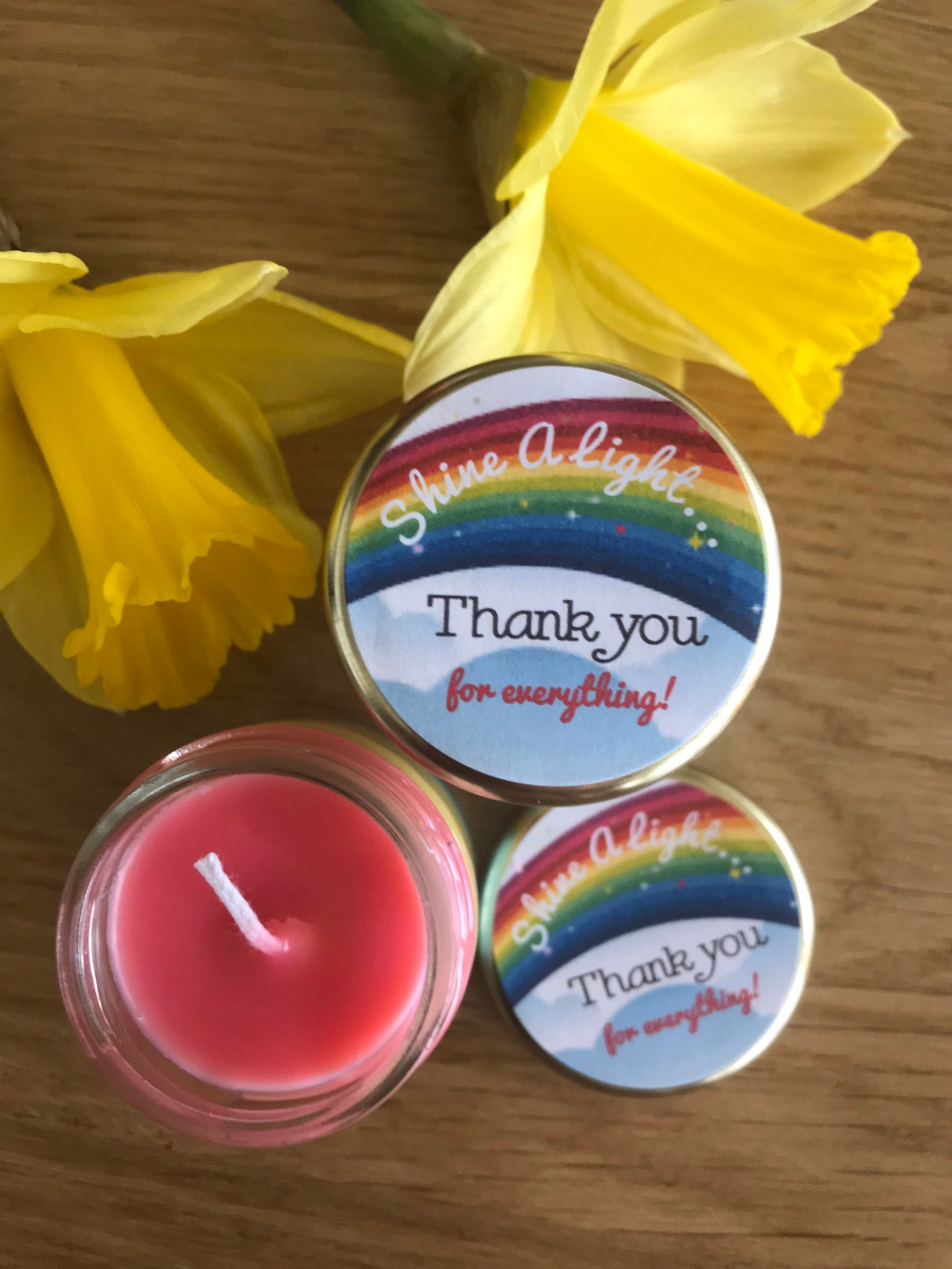 5 Thank You Candles Thank You for Everything Candles After | Etsy