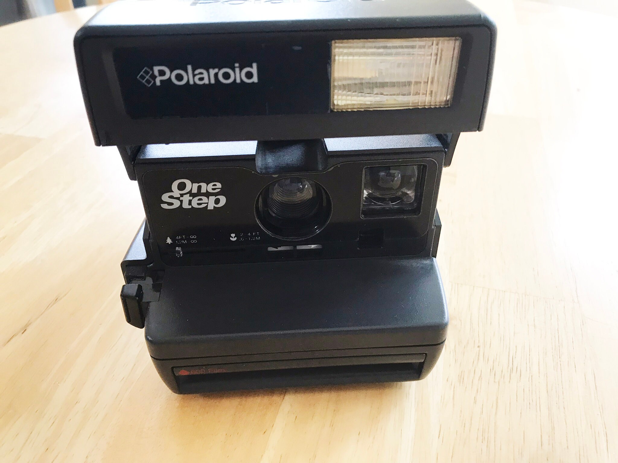 Vintage Polaroid One Step Instant Camera Tested Black 600 Original - Etsy