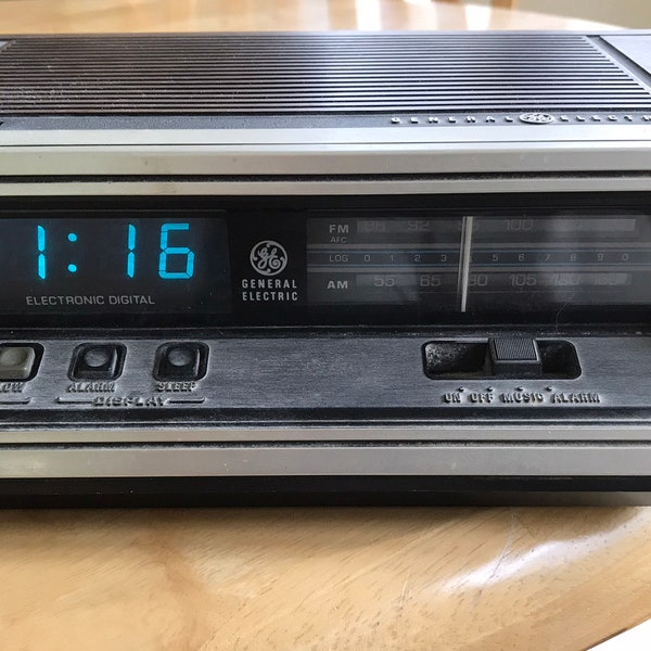Ge Clock Radio - Etsy