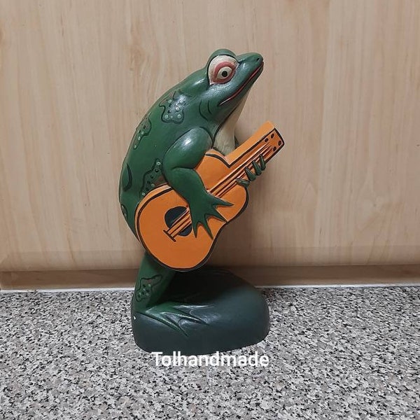 Wooden Frog - Etsy