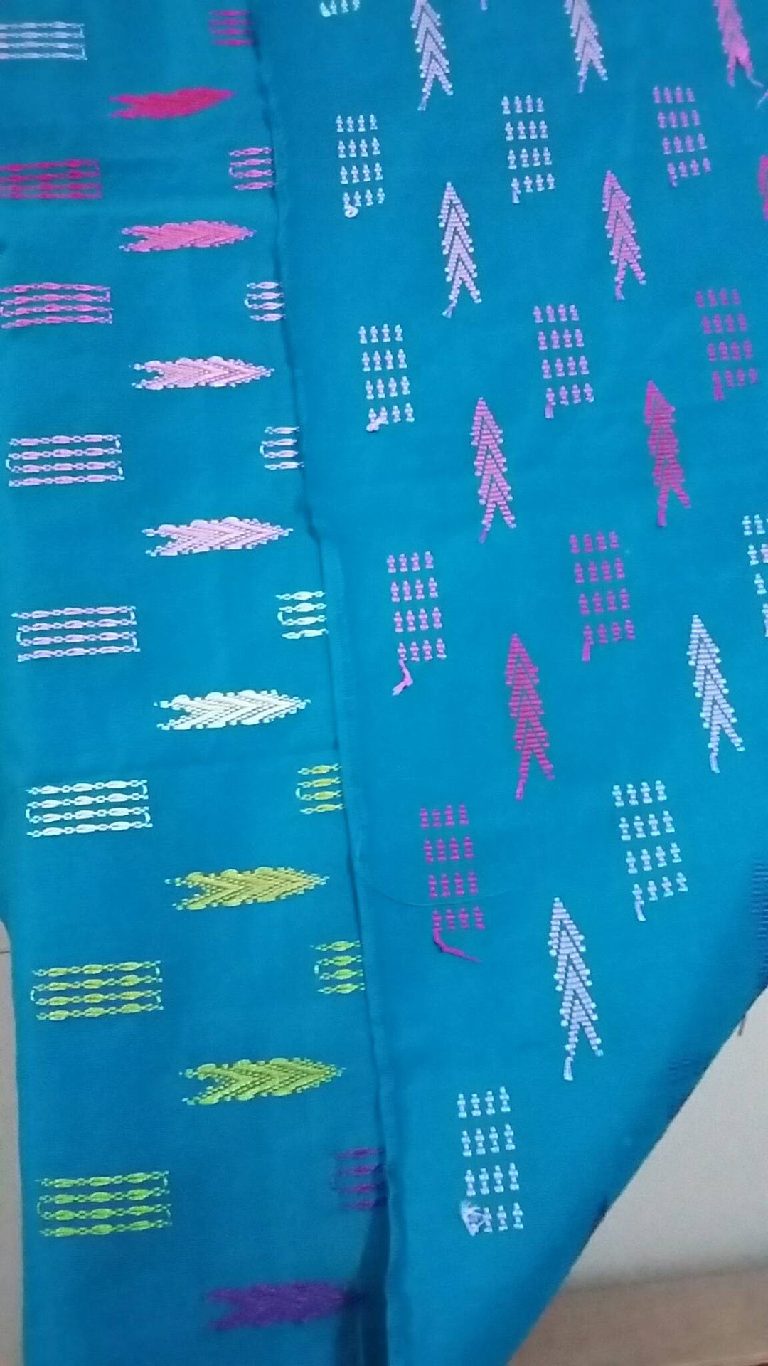 Burmese Turquoise Textiles - Etsy