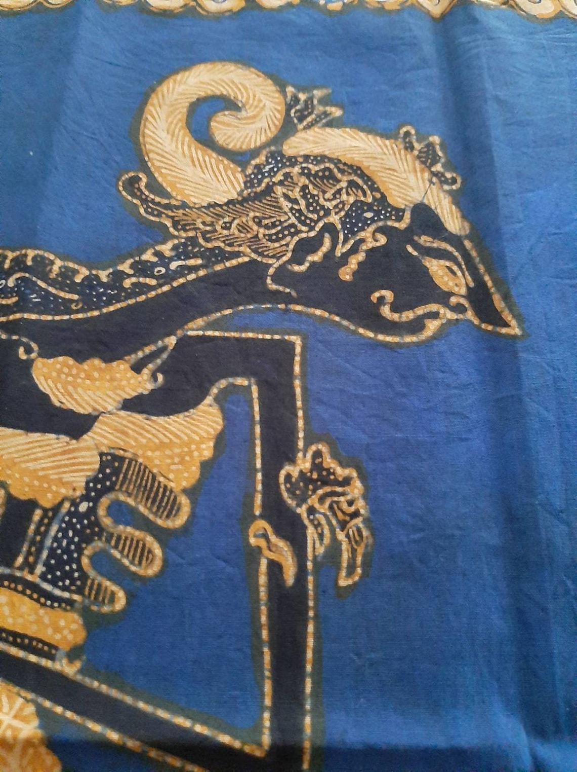 Vintage Indonesian Handmade Batik, Rama and Shinta. Traditional Wax and ...