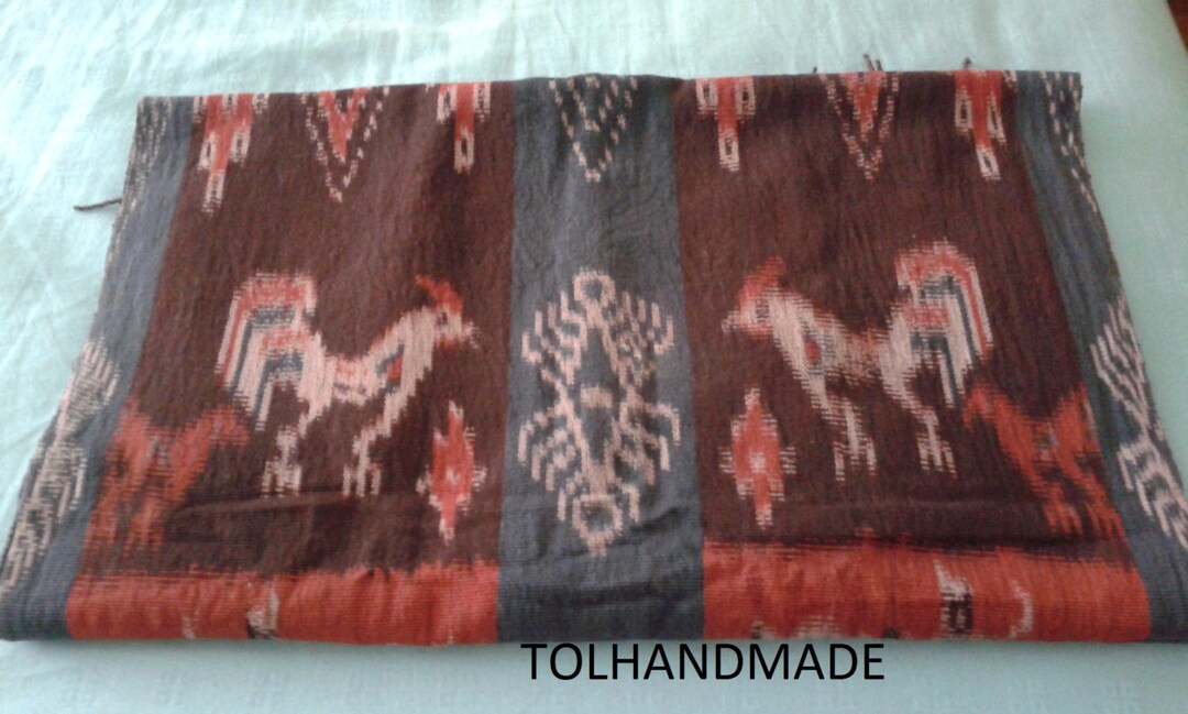 Vintage Table Runner, Indonesian Ikat Textiles, Home & Living, Asian ...