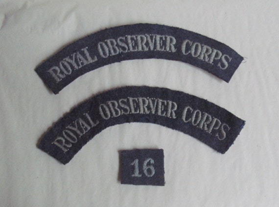 1960s - 90s ROYAL OBSERVER CORPS (Roc) Collection of … - Gem