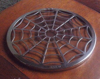 Spider Web Trivet - Etsy