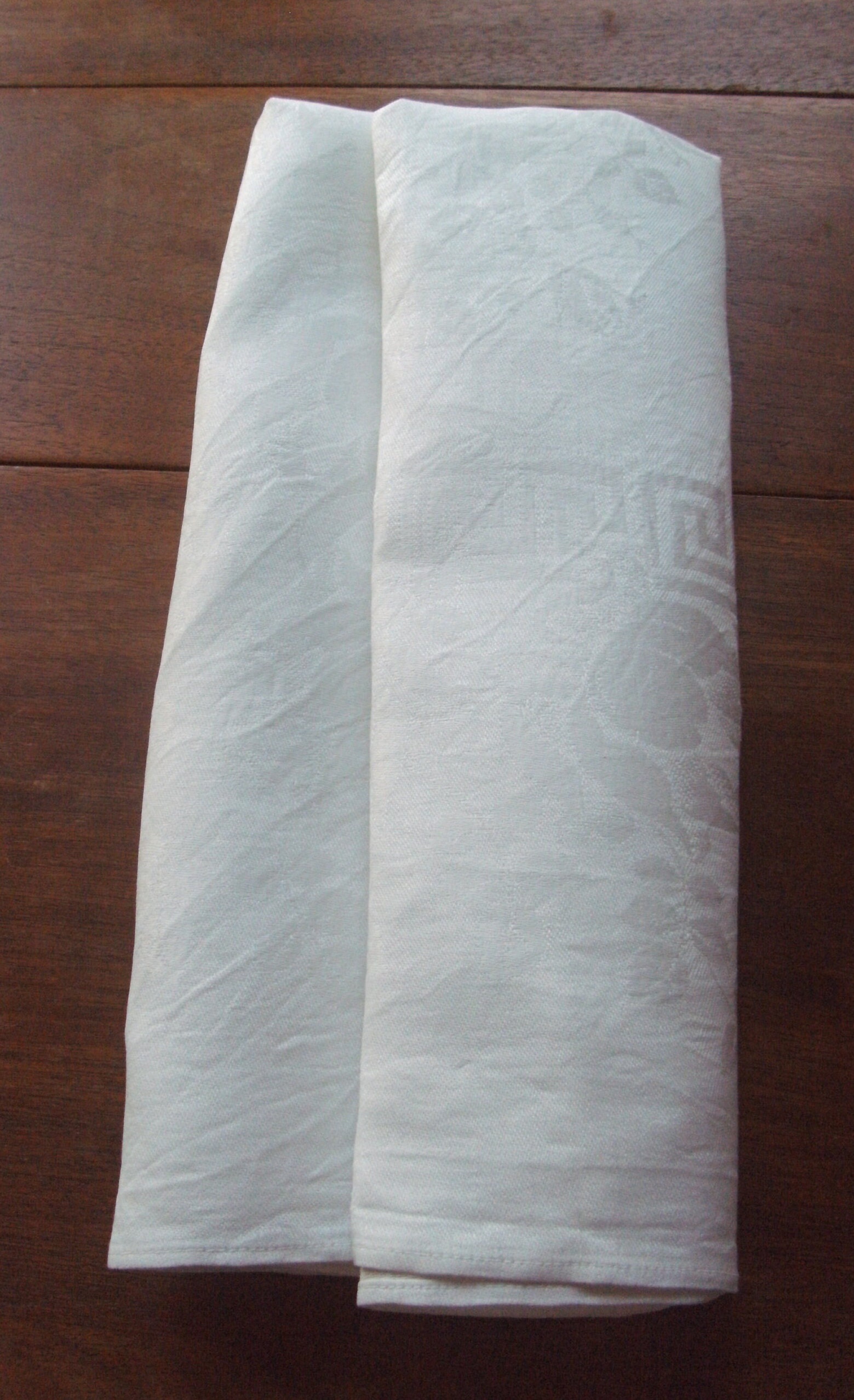 1920s/30s Pretty,large,antique Qual,crisp,damask LINEN Napkin/small ...
