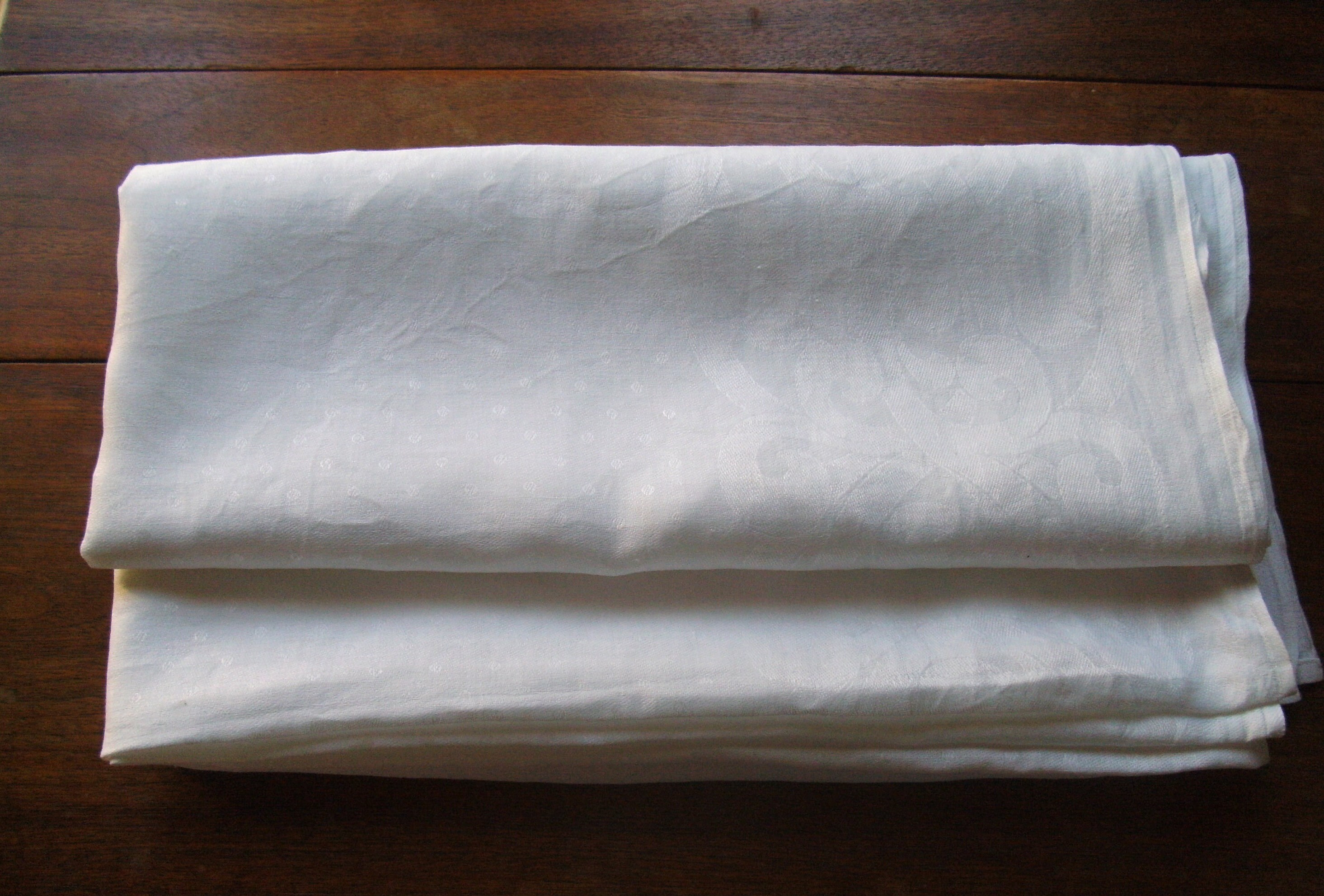 1920s/30s Lovely, Large Original,antique, Quality LINEN DAMASK ...