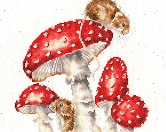 Bothy Threads XHD70 Wrendale Designs Hee Haw - Donkey Counted Cross ...