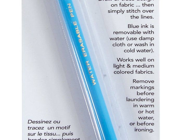 DMC Embroidery Transfer Pen - Draw or Trace Design on Fabric - Etsy