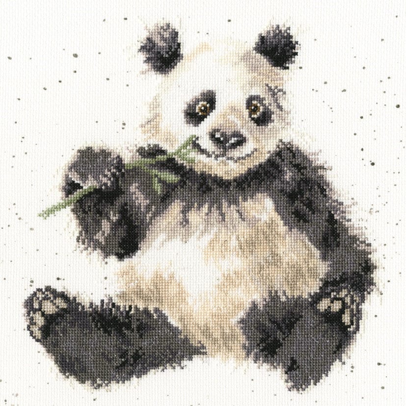 Bothy Threads XHD28 Wrendale Designs Bamboozled - Panda Bear Counted ...