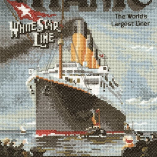 Cross Stitch Pattern Titanic - Etsy