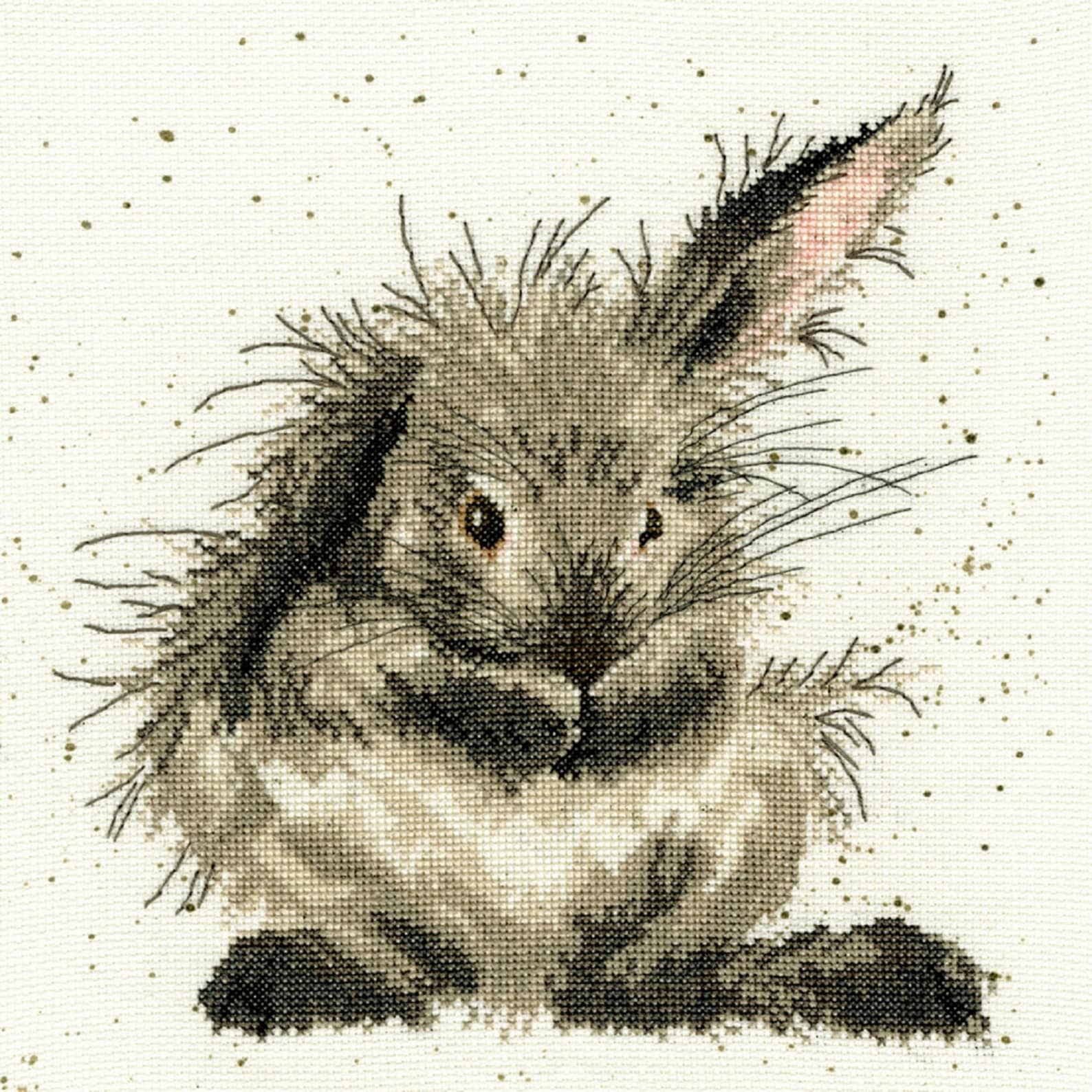 Bothy Threads XHD16 Wrendale Designs Bath Time - Rabbit Counted Cross ...