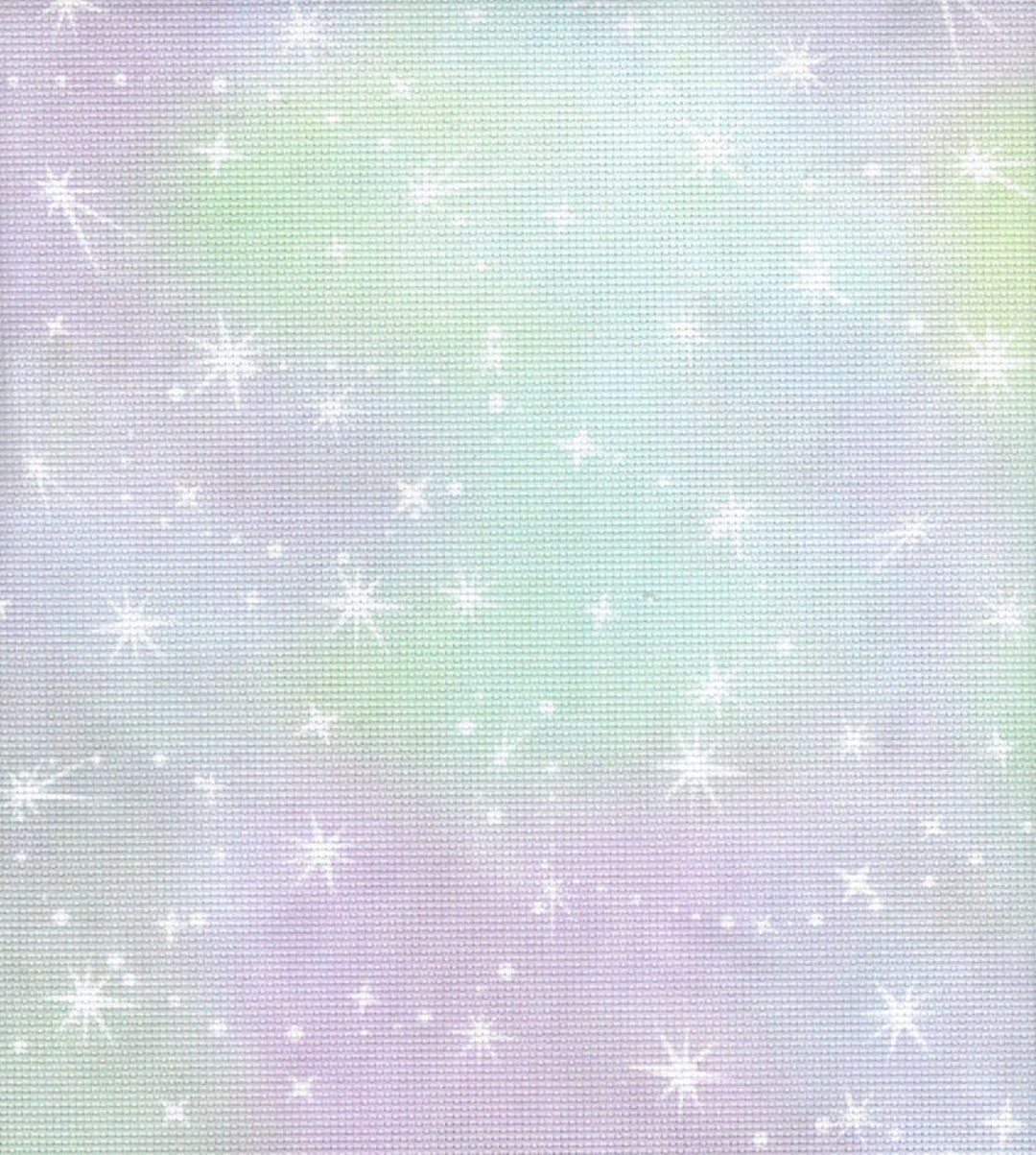 Fabric Flair - Fairy Dust on Fairy Light 16 Count Aida With Sparkles ...