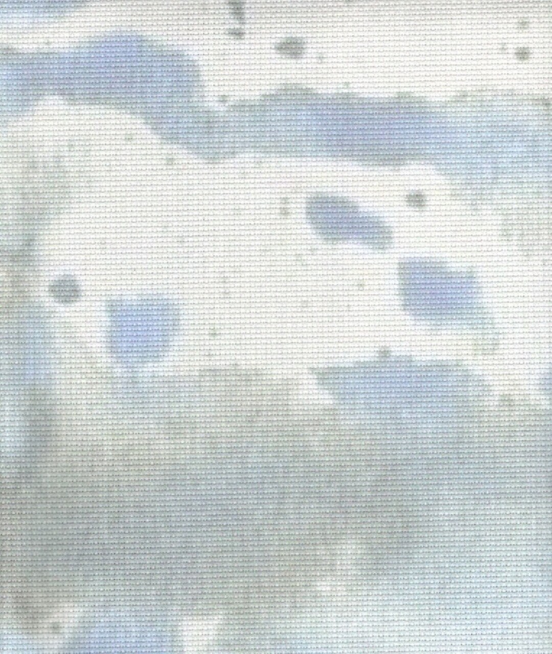 Fabric Flair - Watercolour Blue/charcoal 16 Count Aida - Piece Approx ...