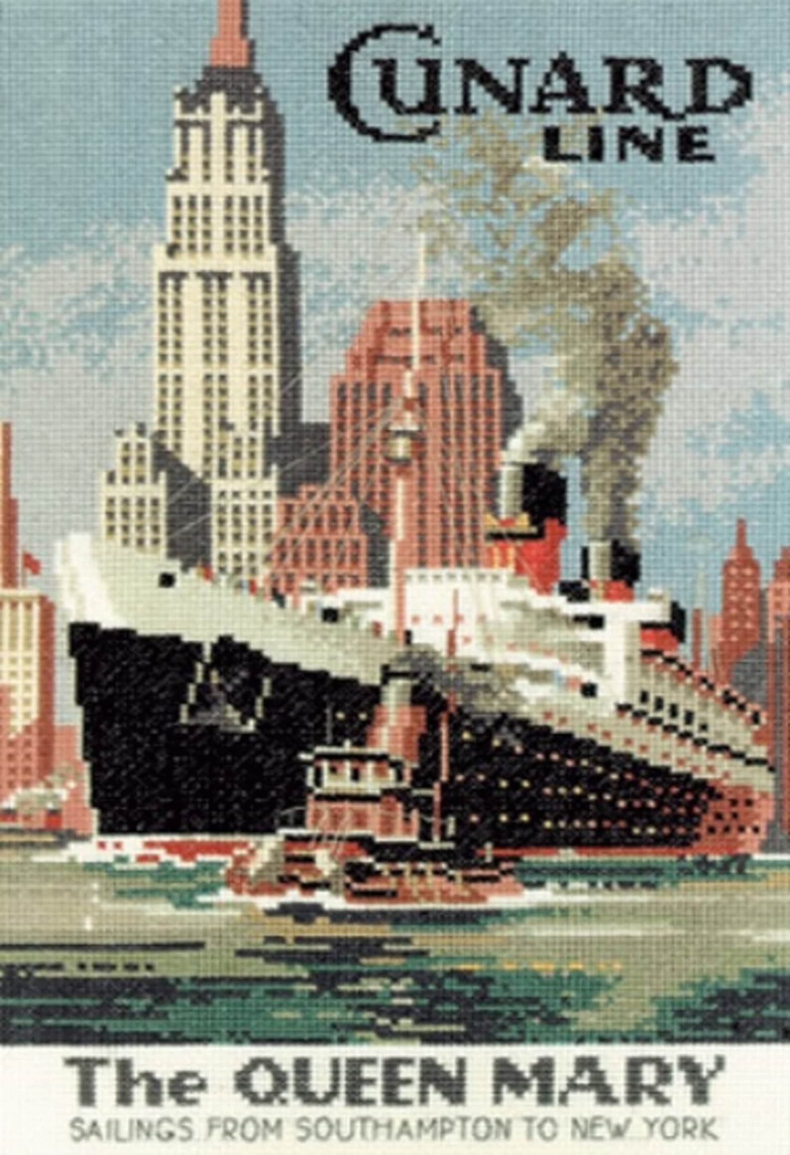 Heritage Crafts - Nostalgia Collection - Cunard Line - the Queen Mary ...