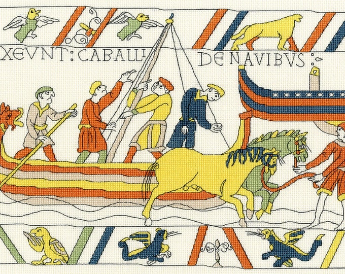 Sajou Museum & Heritage Bayeux Tapestry Embroidery Kit Harold's ...