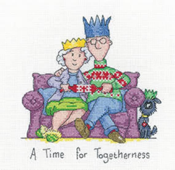 Sewing & Needlecraft Embroidery Together Forever Cross Stitch Kit ...