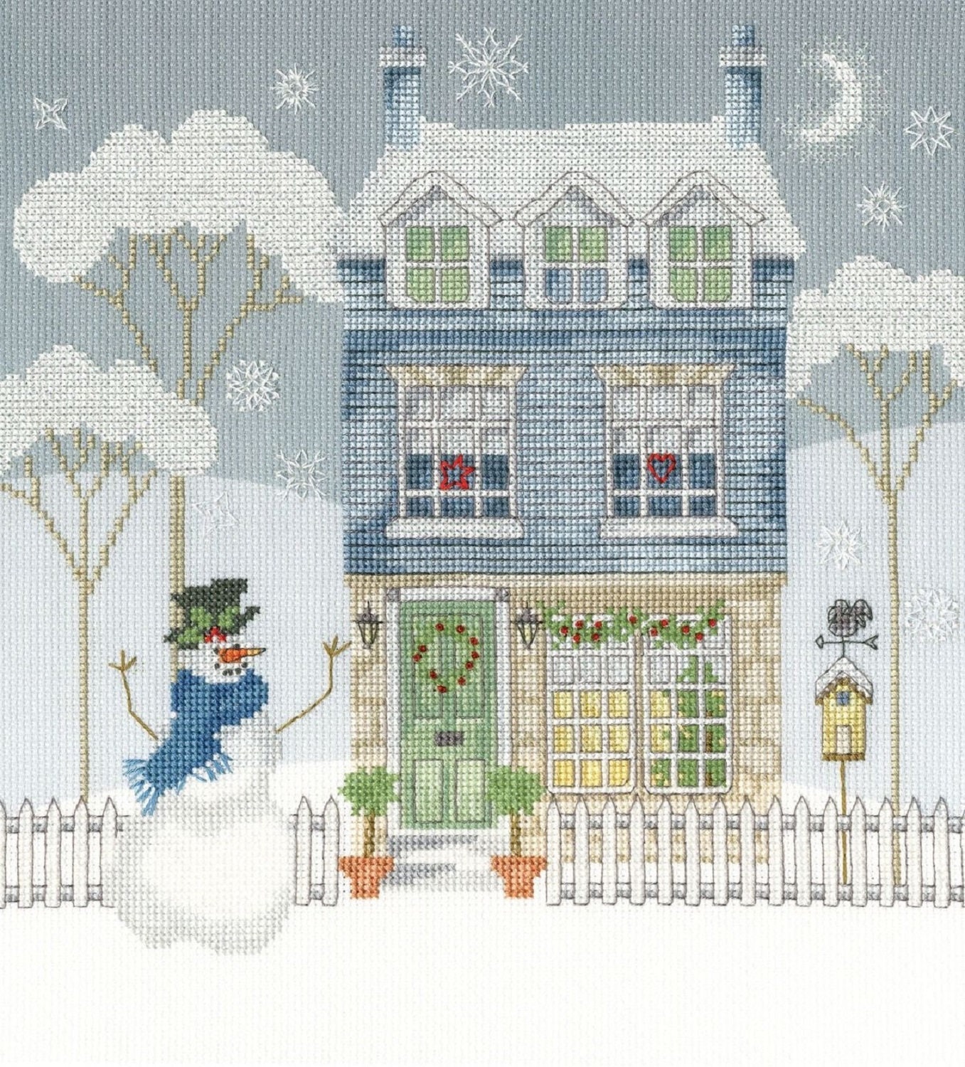 Bothy Threads XKTB5 Home for Christmas Counted Cross Stitch Kit by ...