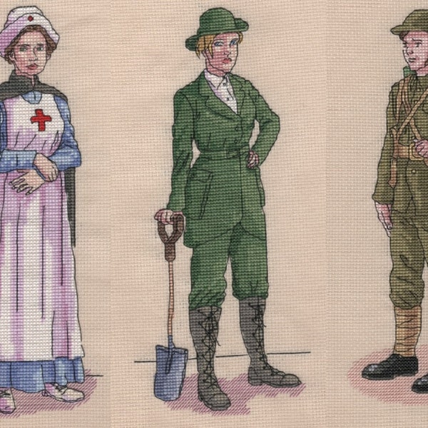 Soldier Cross Stitch - Etsy