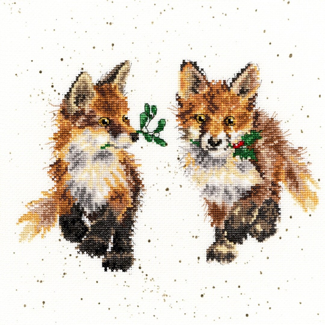 Bothy Threads XHD18 Wrendale Designs Glad Tidings Counted Cross Stitch ...