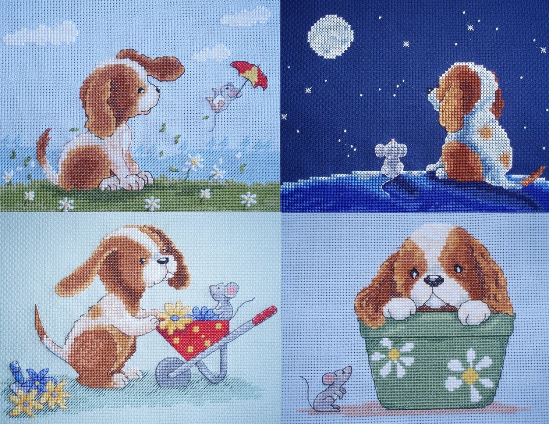 Sam & Peeps - Outdoor Adventures Cross Stitch Chart Pack by Genny ...