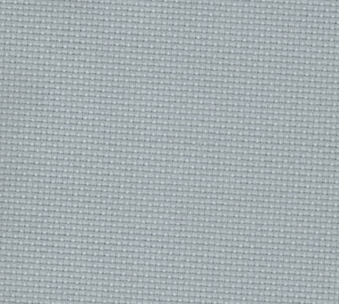 Pewter Grey 14 Count Aida Cross Stitch Fabric Woven by Zweigart 50 X ...