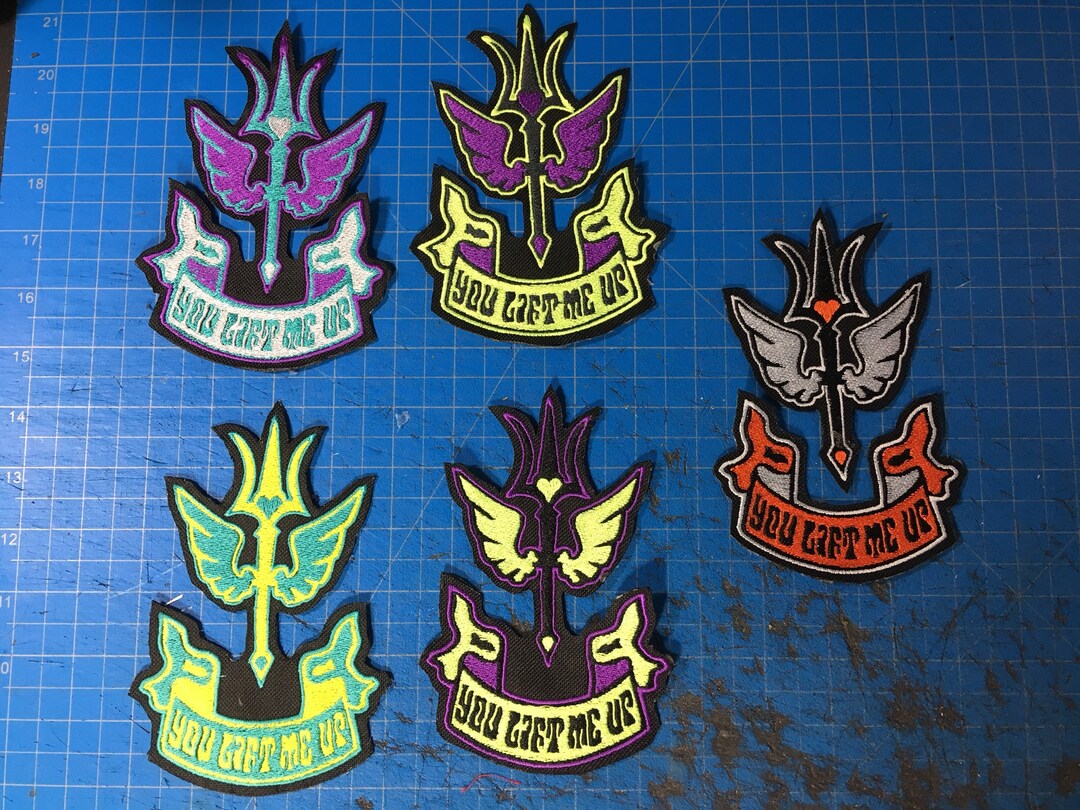 Poseidon Trident Iron on Patch - Etsy