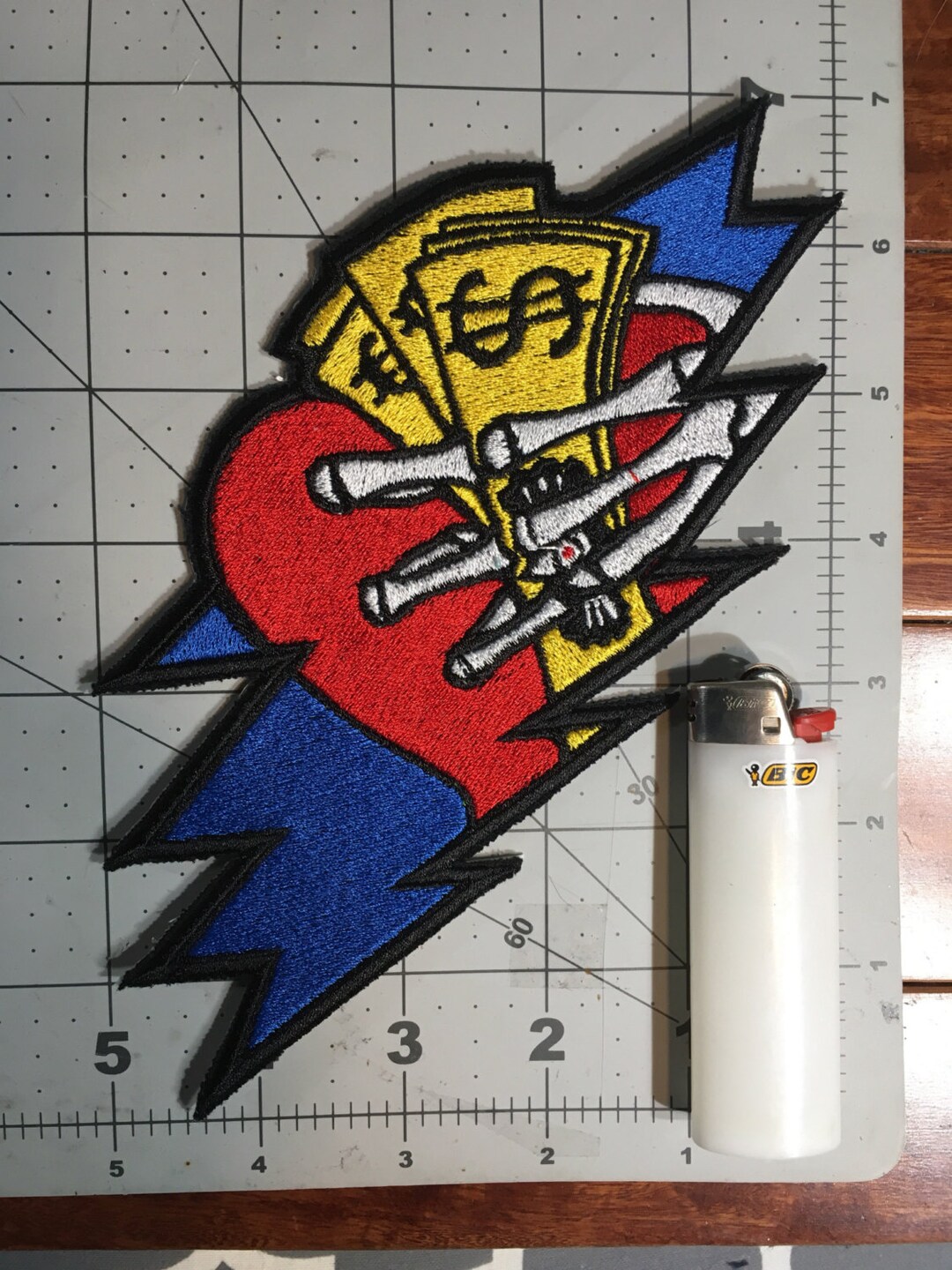Loser Bolt Patch, Iron-on, High Quality - Etsy