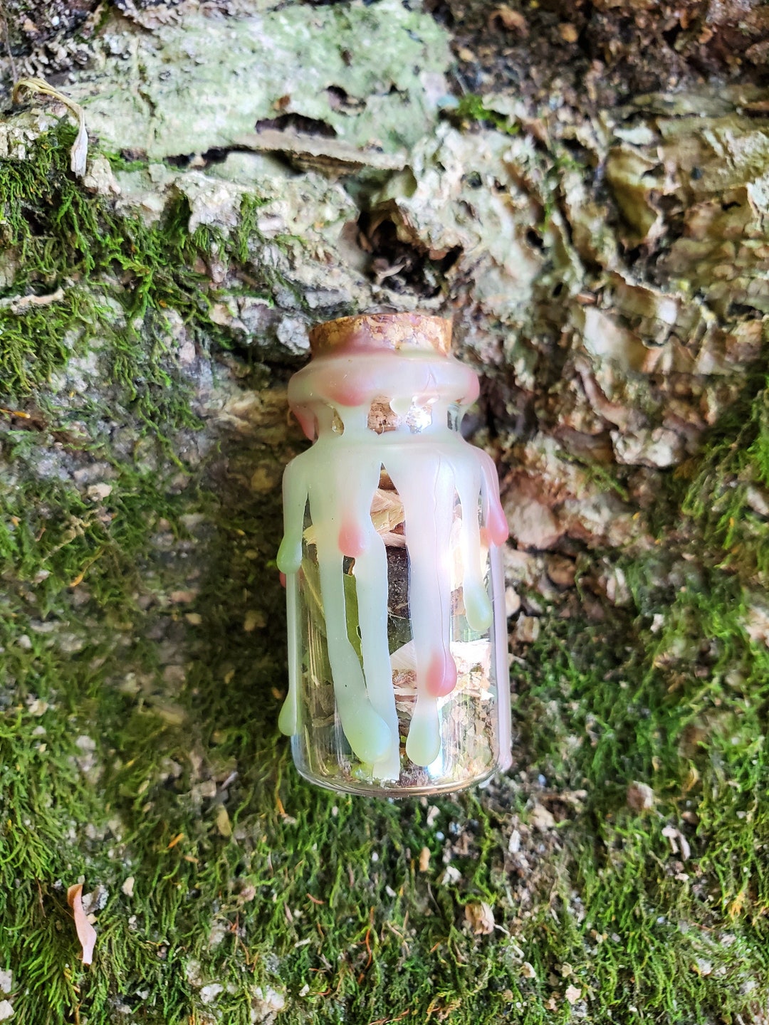 Forest Spell Bottle ~ Pendant Style ~ for Grounding, Earth Connection ...