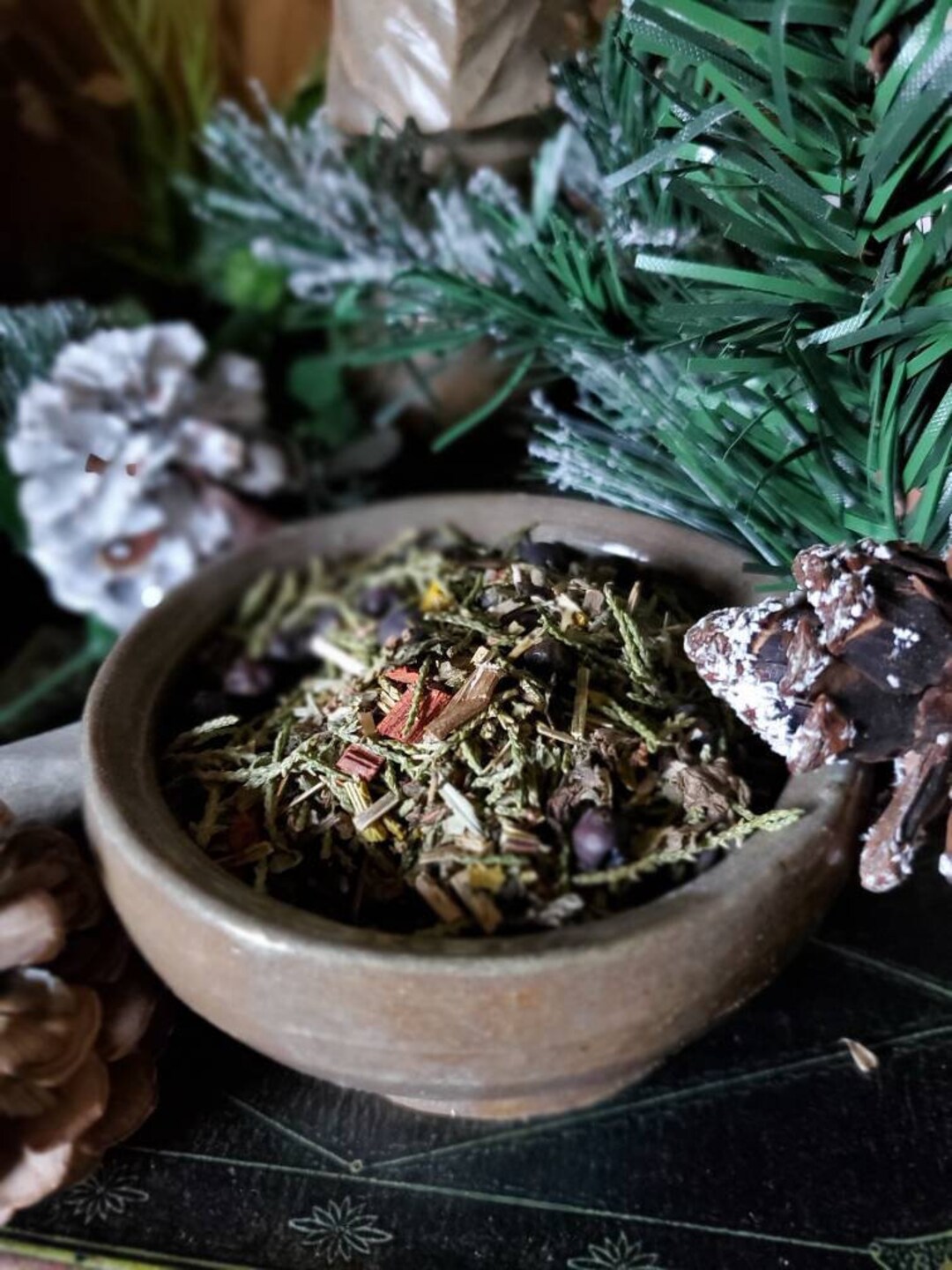 Yule Ritual Herbs, Winter Solstice Bonfire Blend - Etsy