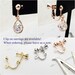 GOLD Teardrop Design With Round Shape Crystal Earrings,bridesmaid Gift ...