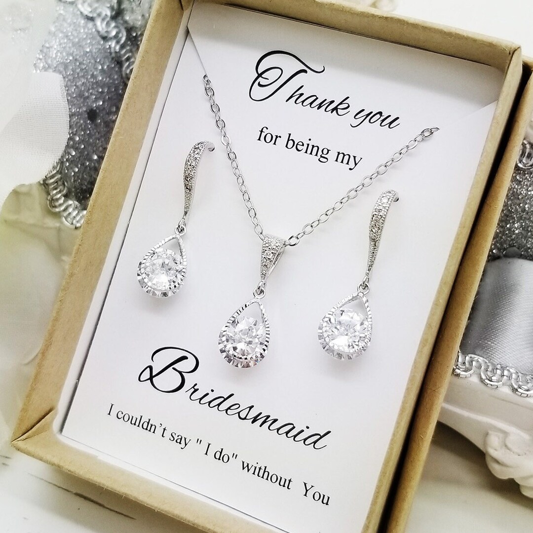 Teardrop Design With Round Shape Crystal Earrings With Crystal Ear Wire ...