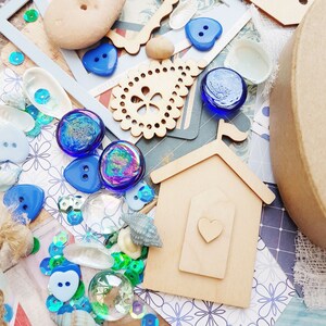 DIY Beach Craft Kit, Studiolight Ocean Themed Kit for Cards, Mixed ...
