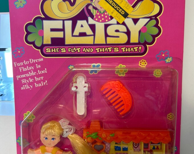 Vintage Flatsy Doll Playset 1994 NIP - Etsy