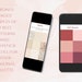 Deep (dark) Winter Palette, Digital Swatch Fan, Seasonal Palette ...