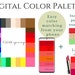 Color Analysis: Gift Voucher With Seasonal Palette, Instant Download - Etsy