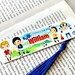 Football Boys Bookmark Personalised Soccer Boy Gift Name Gift Metal ...
