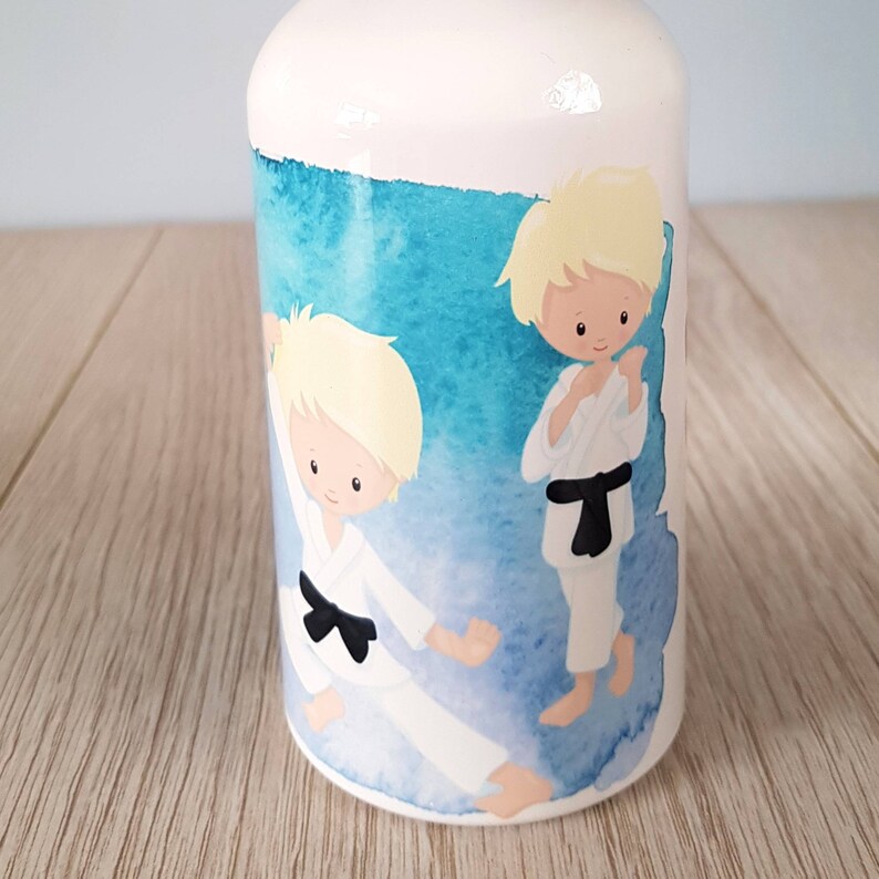 Karate Water Bottle Personalised Bottle Custom Bottle Sports - Etsy UK