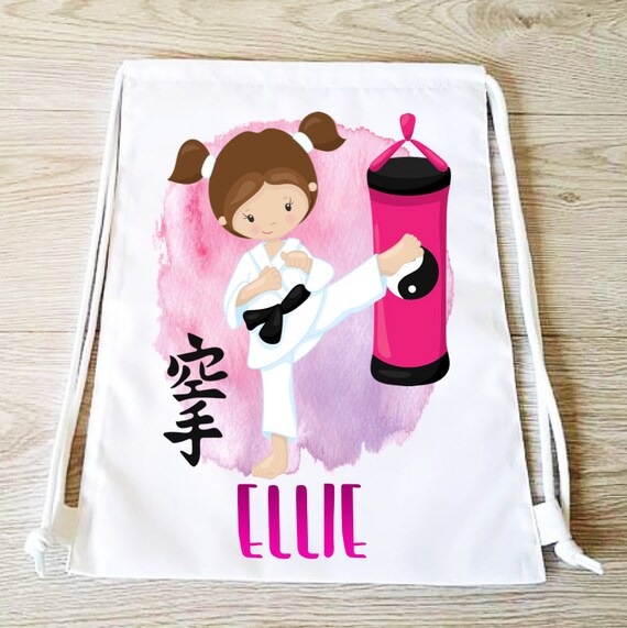 Karate Bag Drawstring Backpack Drawstring Bag PE Bag | Etsy