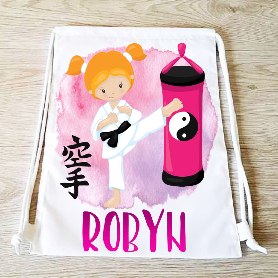 Karate Bag Drawstring Backpack Drawstring Bag PE Bag Drawstring Gym Bag ...