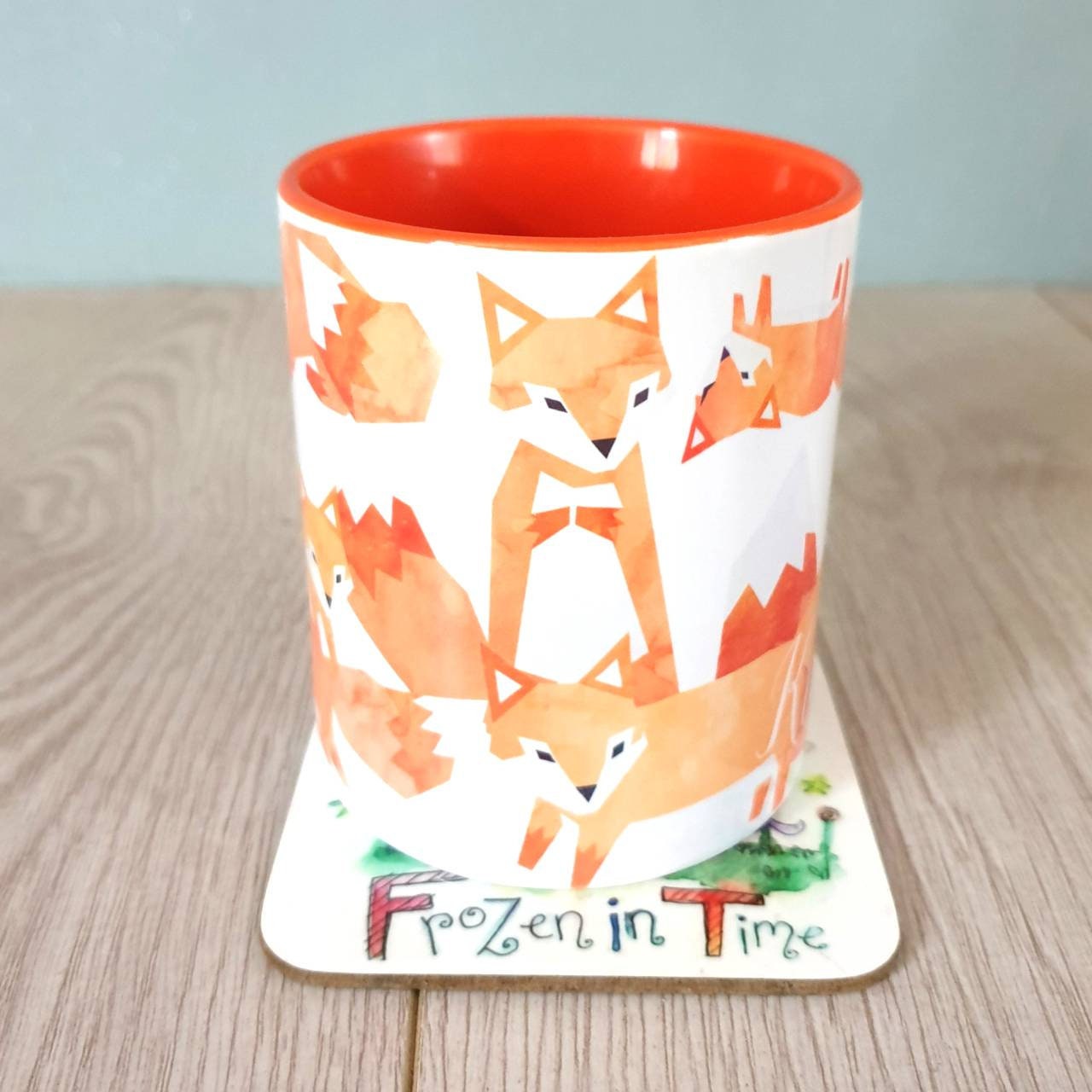 Watercolour Fox Mug Coffee Mug Cute Coffee Mug Woodland Ceramic 11oz ...