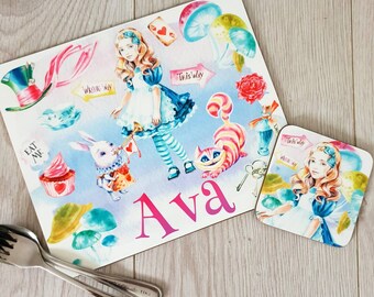Alice in Wonderland Placemat - Etsy