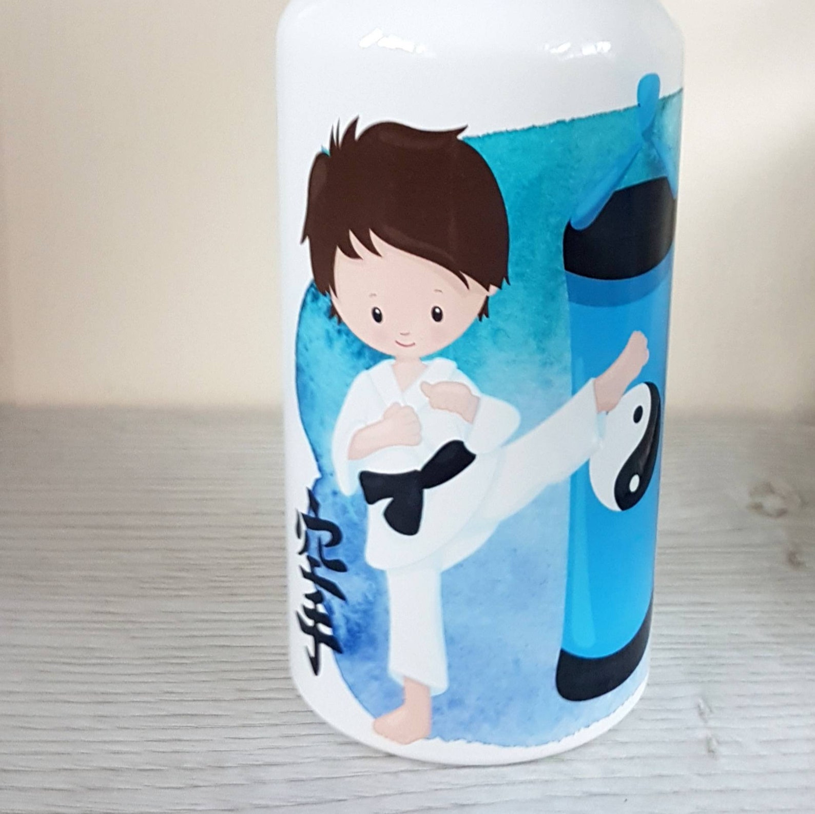 Karate Water Bottle Personalised Bottle Custom Bottle Sports - Etsy UK
