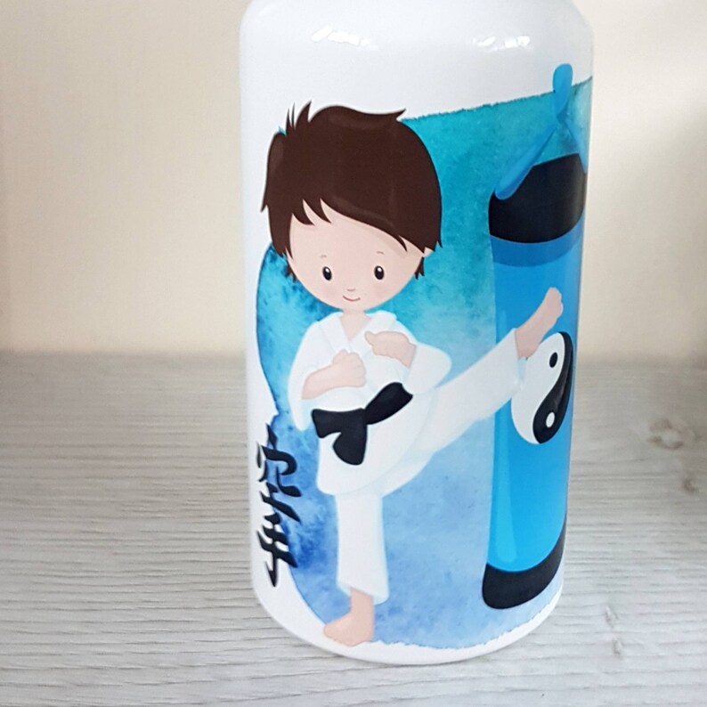 Karate Water Bottle Personalised Bottle Custom Bottle Sports - Etsy UK