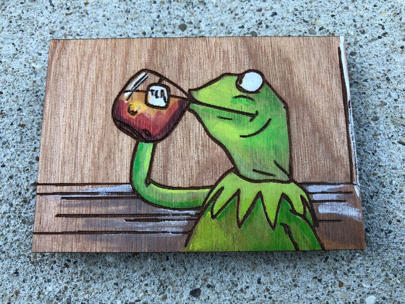 Kitchen & Dining Home & Living Frog magnet shrinky dink Kitchen Décor ...